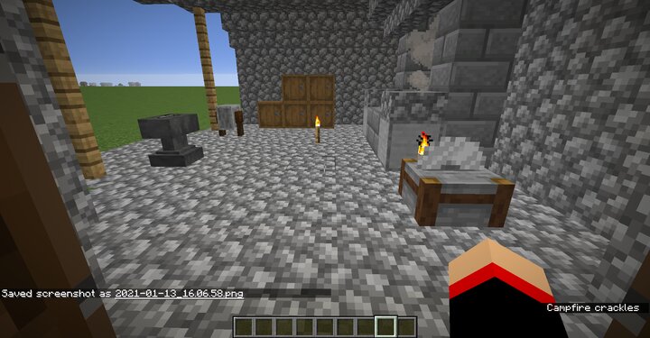 Simple Blacksmith Shop Minecraft Map