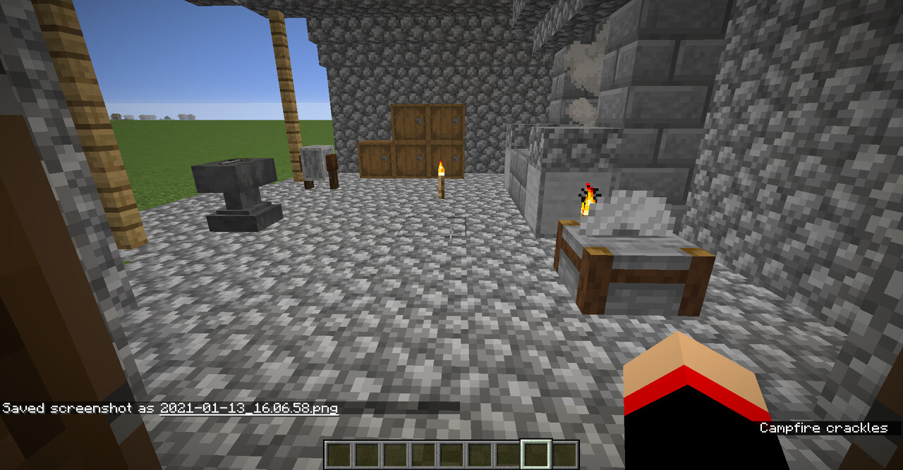 Simple Blacksmith Shop Minecraft Map