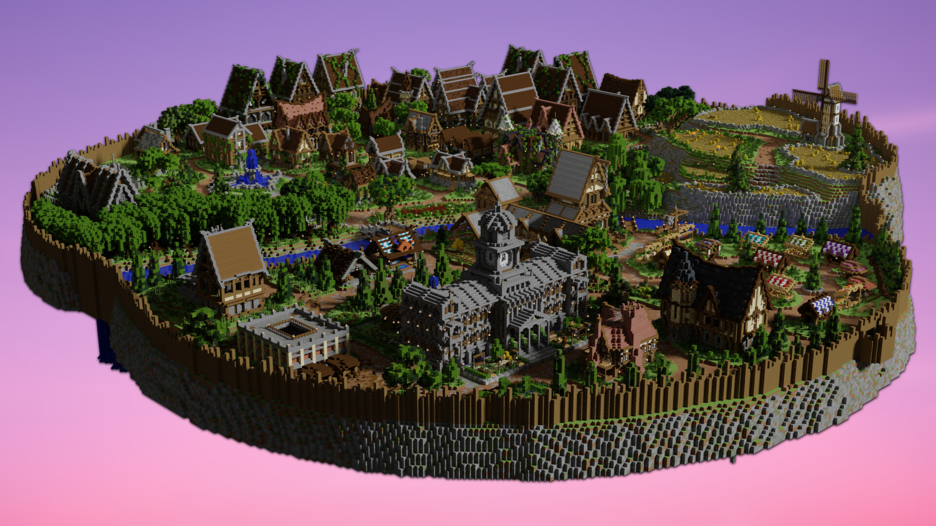 Medieval Group Build Minecraft Map