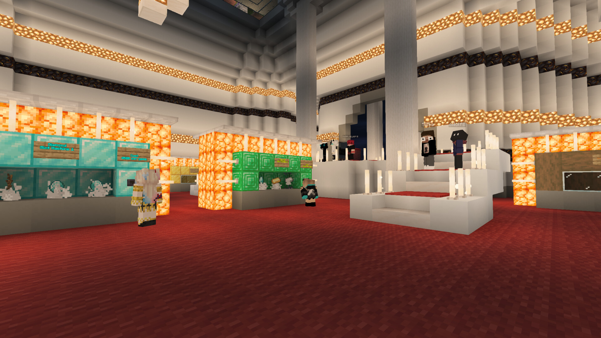 The Casino - With playable slot machines Minecraft Map
