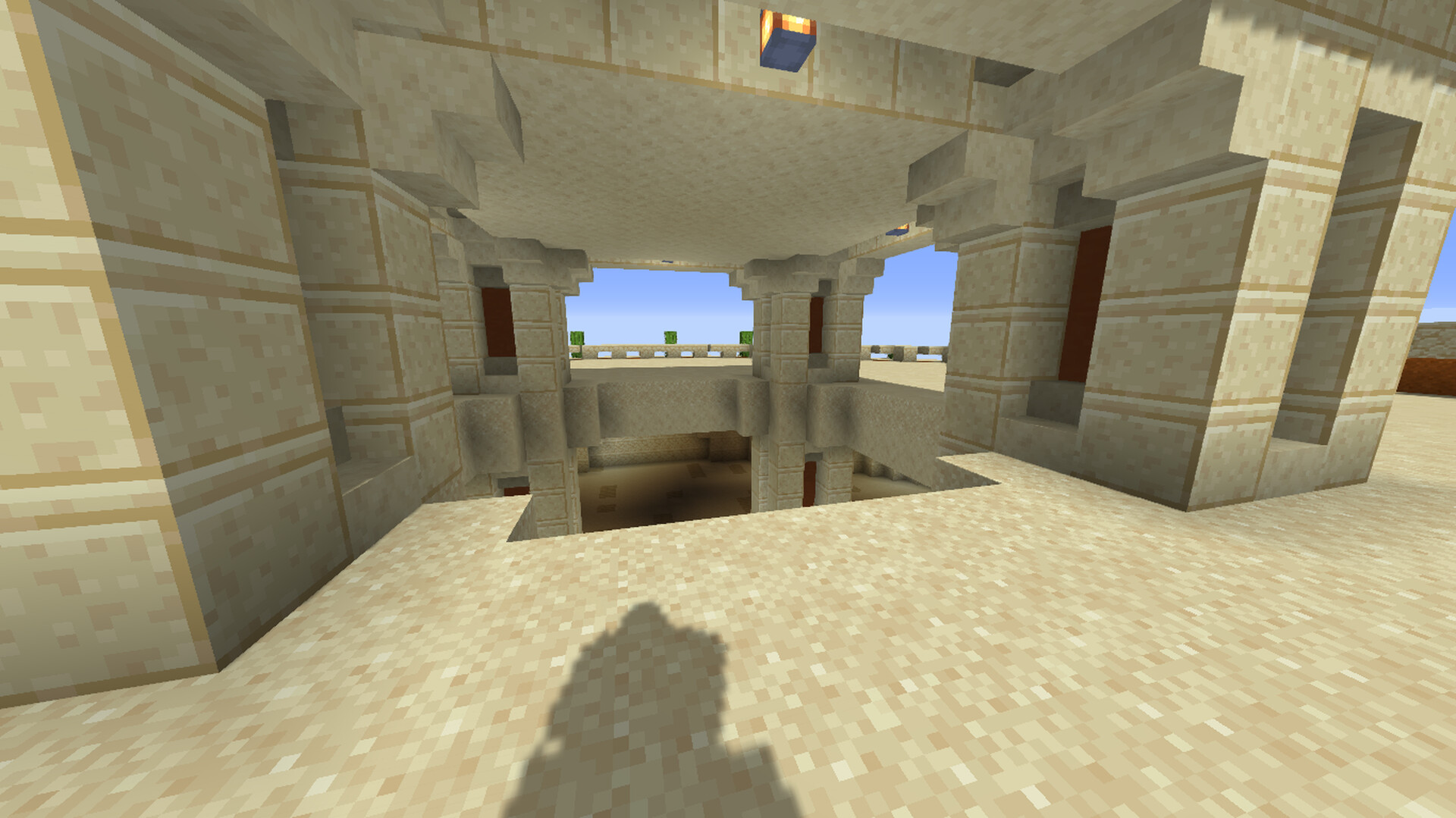 TNT RUN DESERT TEMPLE MAP 1.17 [PVP RUN] Minecraft Map