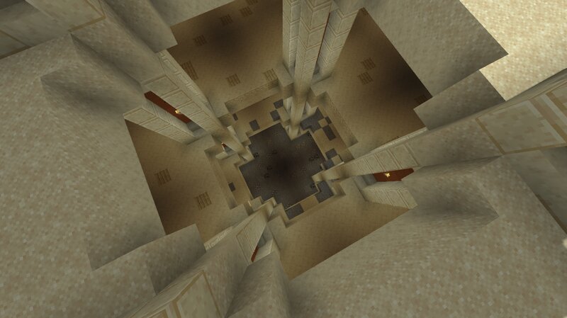 TNT RUN DESERT TEMPLE MAP 1.17 [PVP RUN] Minecraft Map