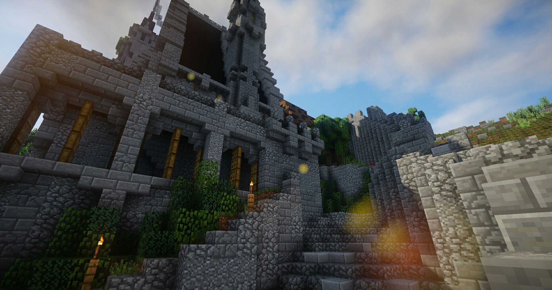 Lonely castle [2000x2000] Minecraft Map