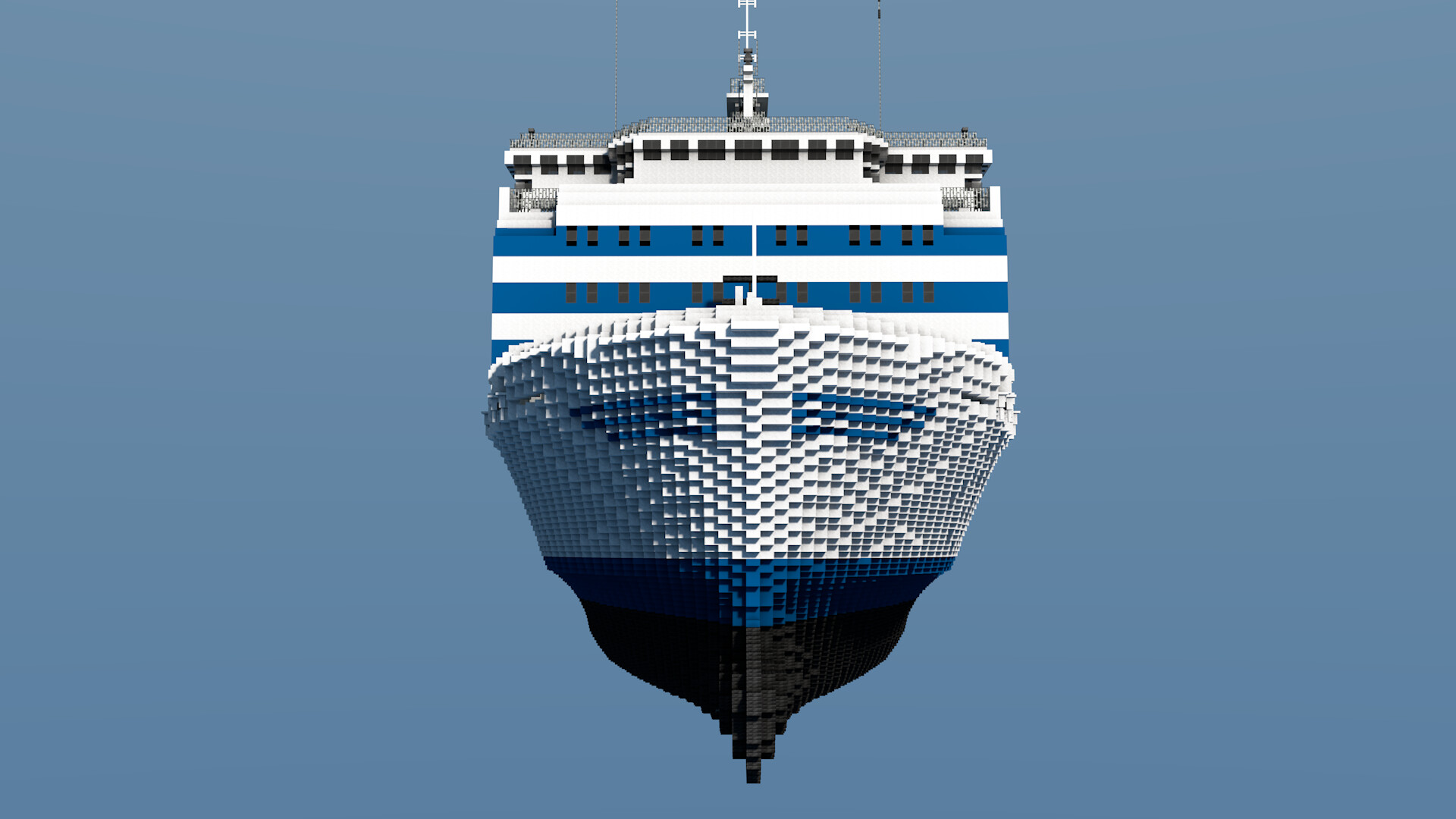 MS Estonia – scale 2:1 Minecraft Map