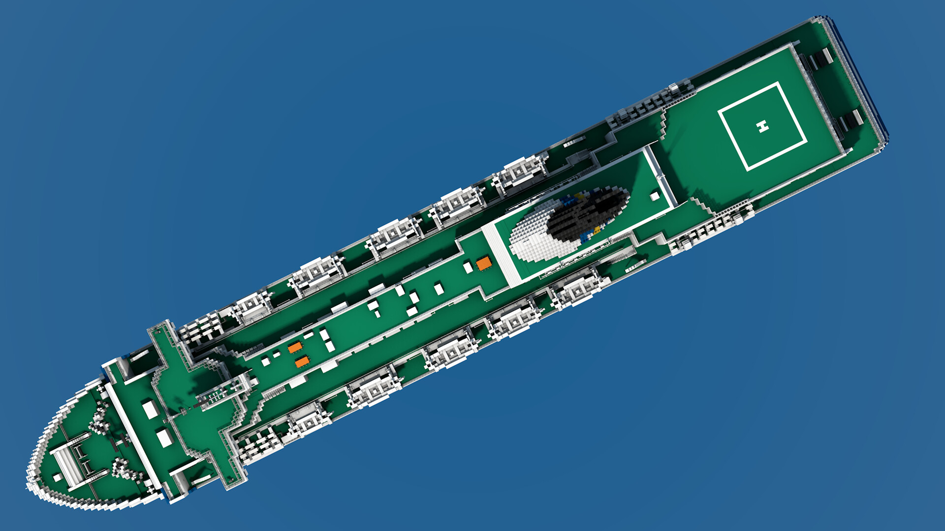 MS Estonia – scale 2:1 Minecraft Map