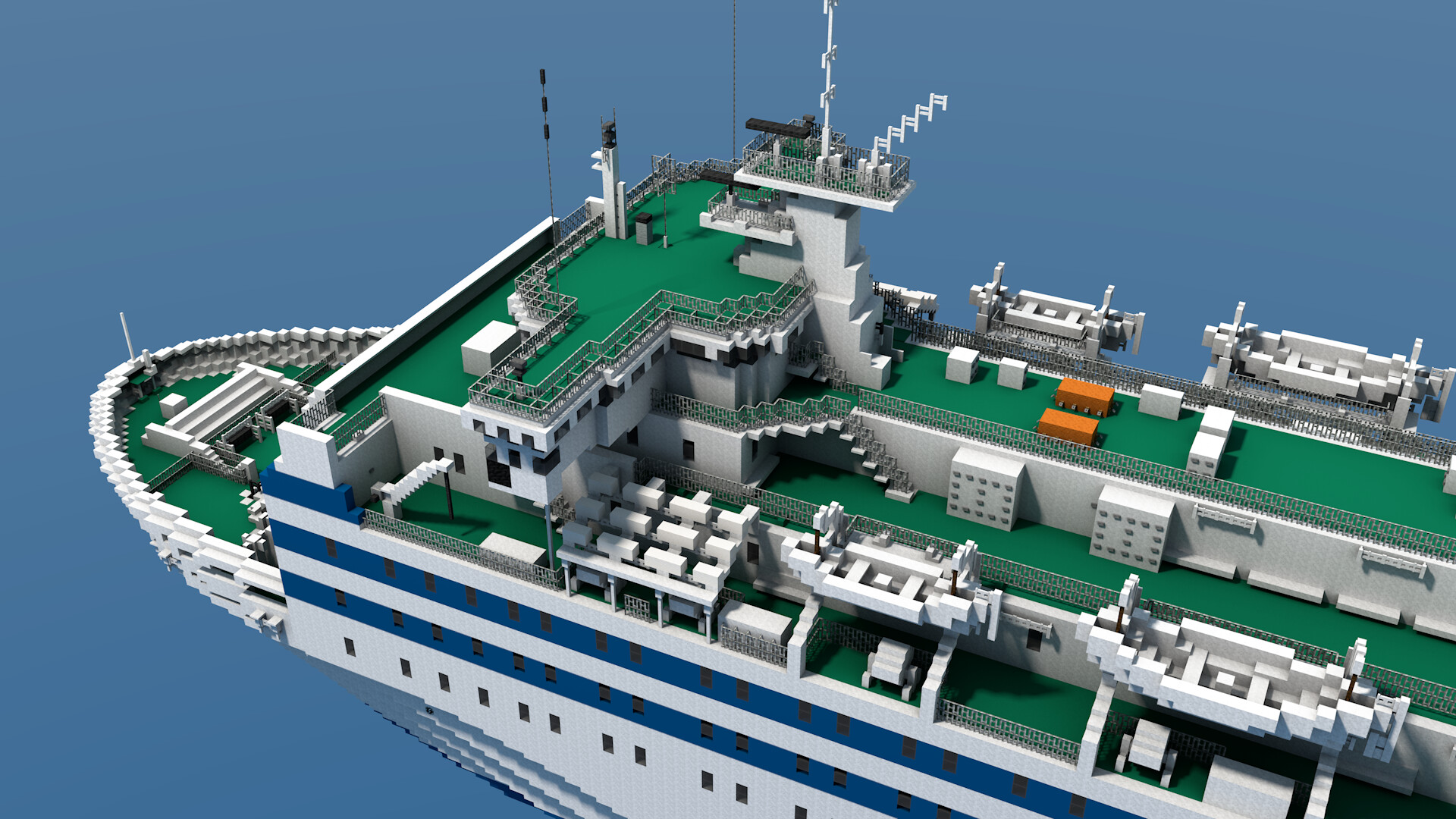 MS Estonia – scale 2:1 Minecraft Map