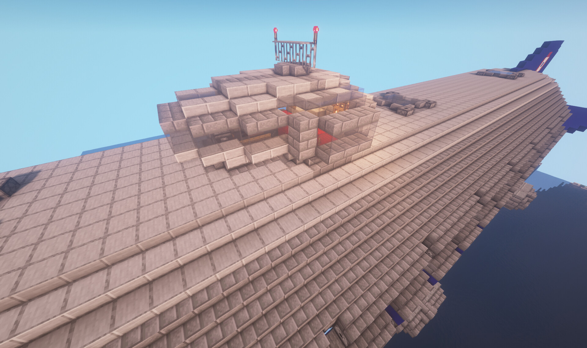 Movecraft Air Battleship - MN Bretagne || Heavy First rate Ship-of-the ...