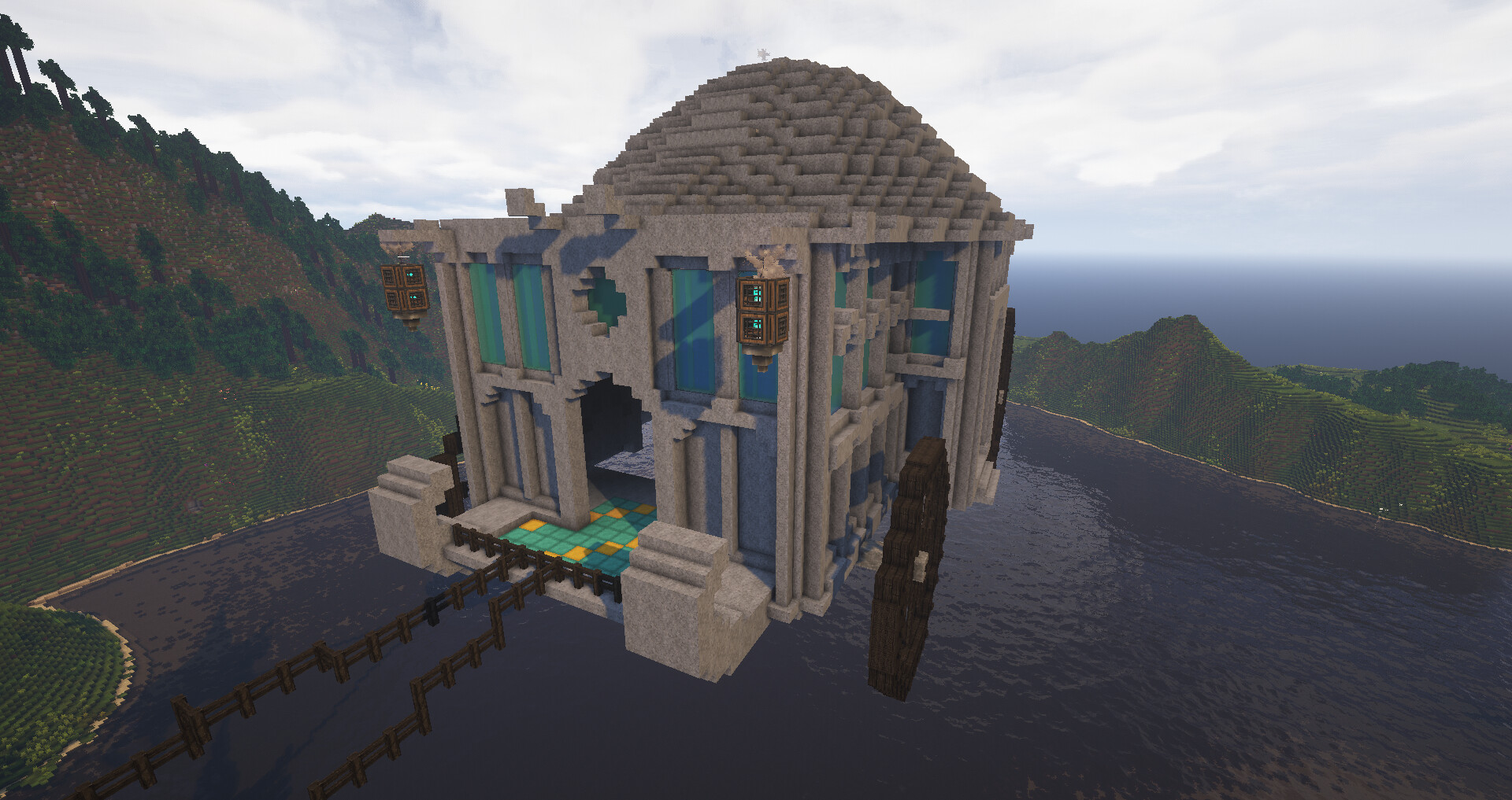 Hogwarts Beauxbatons carriage Minecraft Map