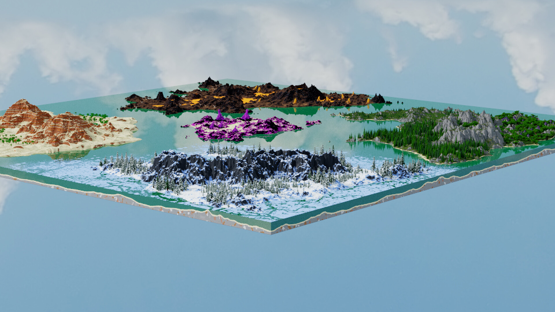 Adventure Map - 1.17 - 3k by 3k Minecraft Map