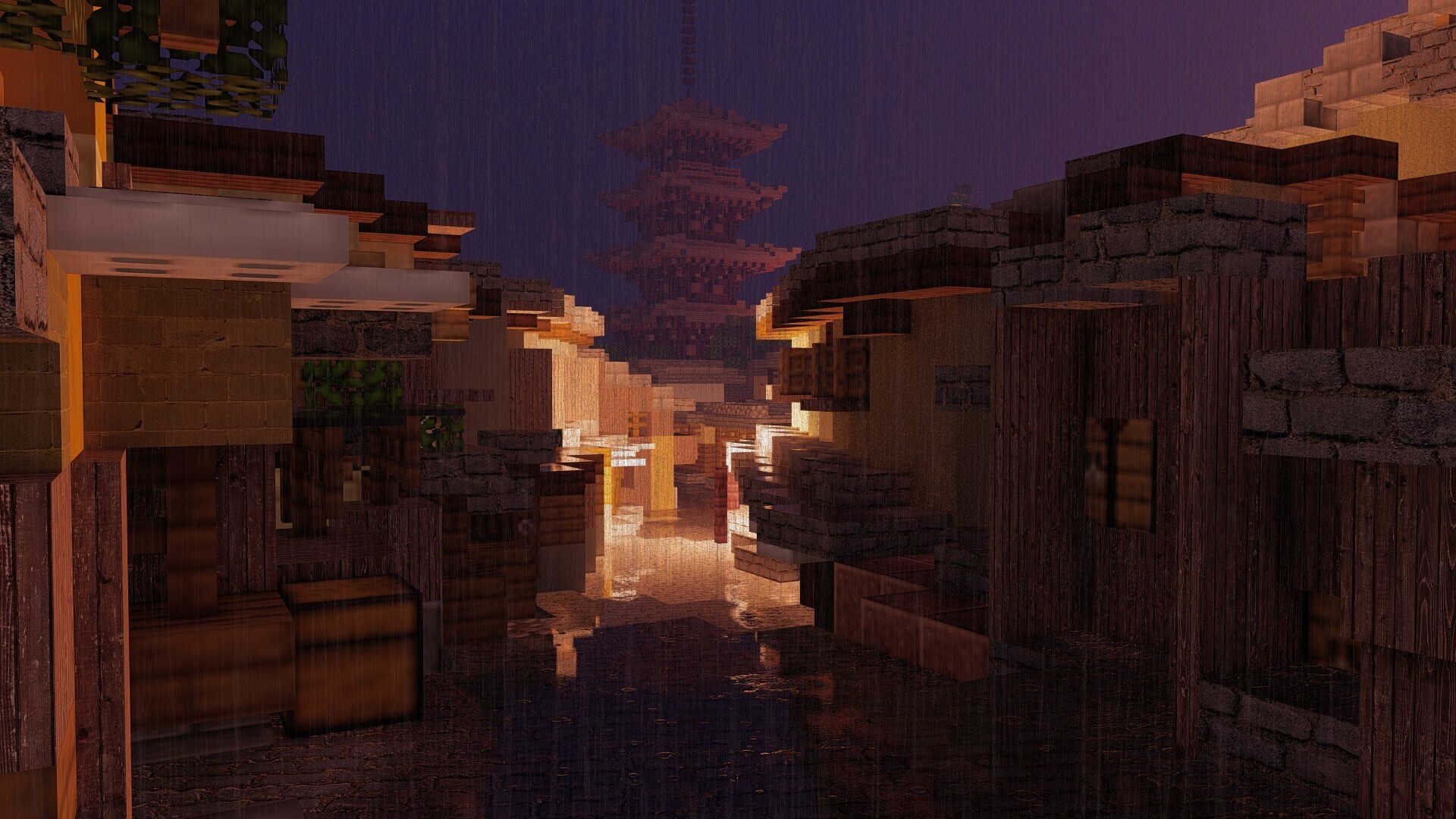 Yasaka-no-to Pagoda (Hōkan-ji Temple 法観寺), Kyoto in Minecraft 1:1 ...