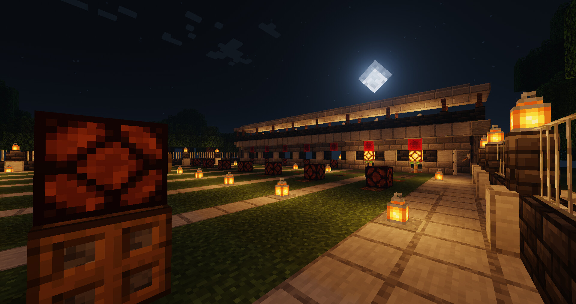Redstone Shooting Range Minecraft Map