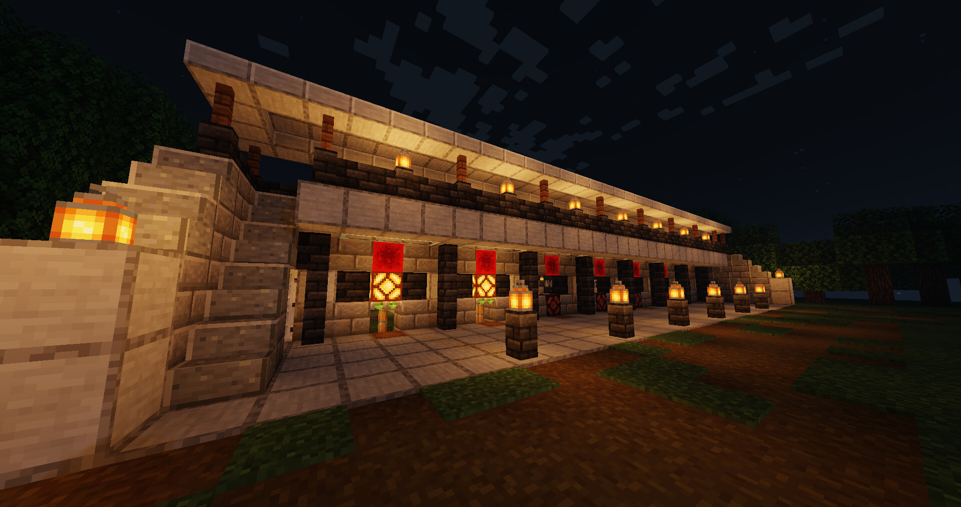 Redstone Shooting Range Minecraft Map