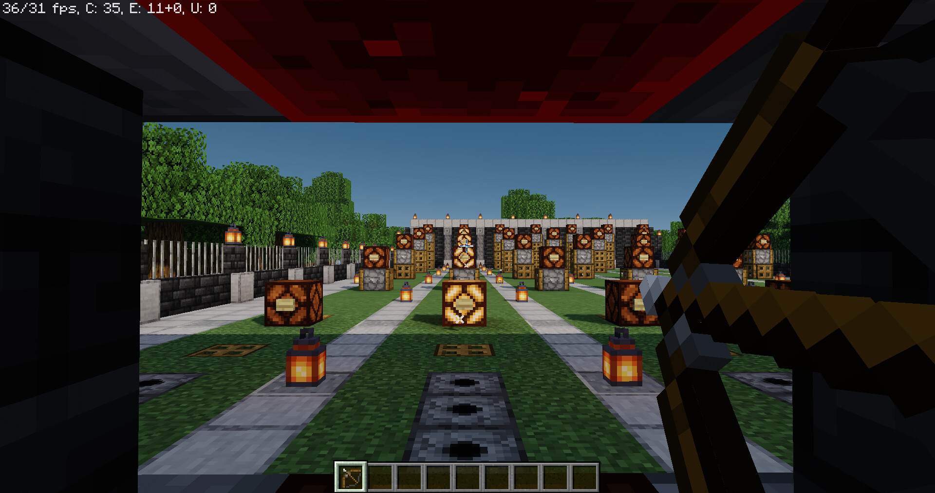 Redstone Shooting Range Minecraft Map