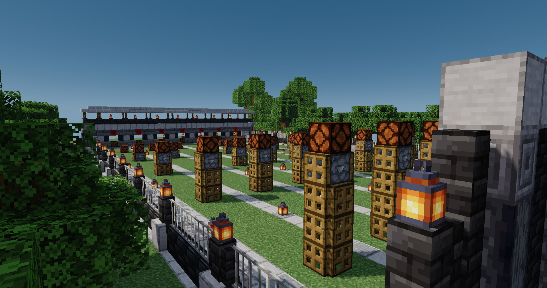 Redstone Shooting Range Minecraft Map