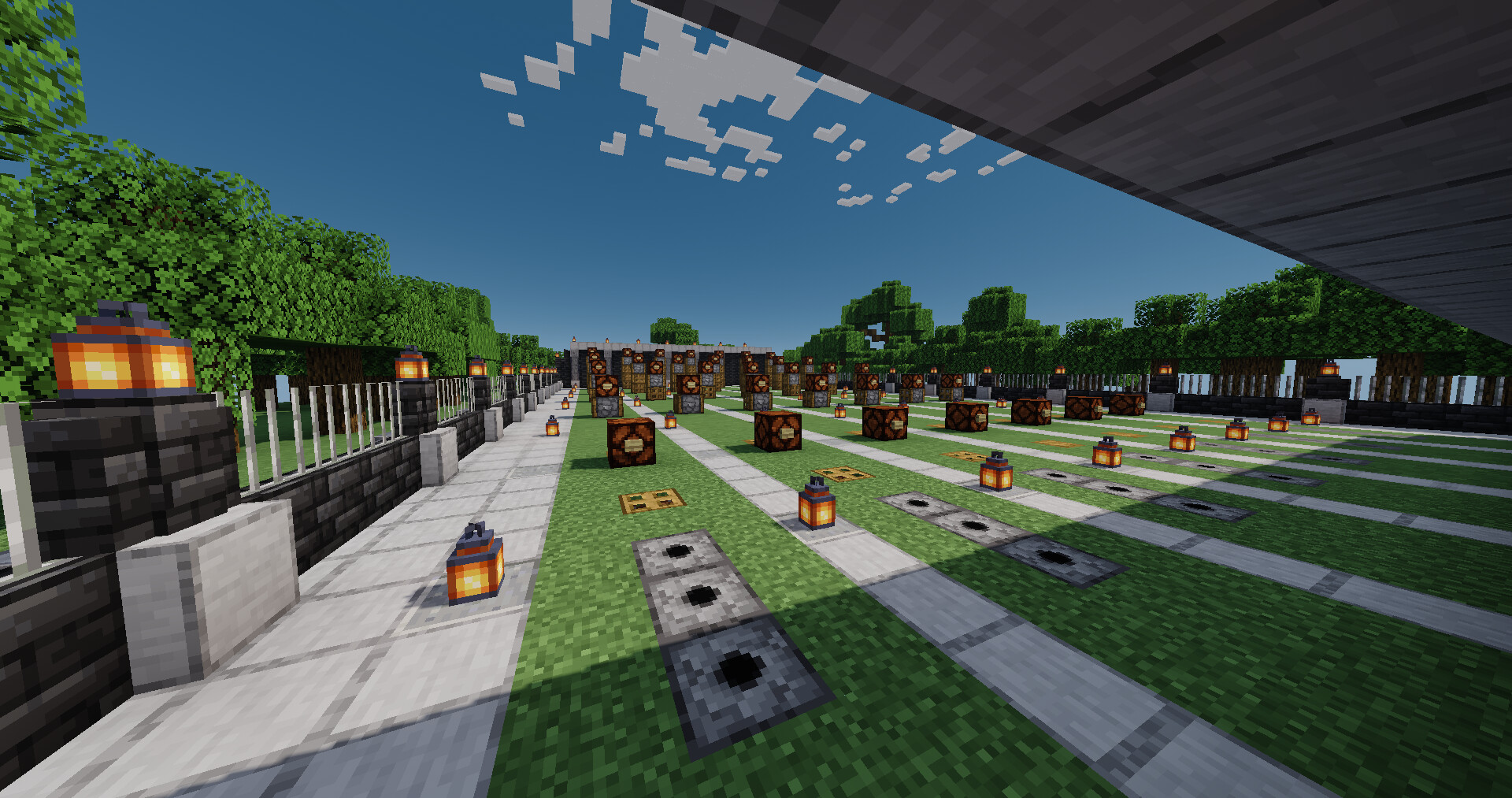 Redstone Shooting Range Minecraft Map
