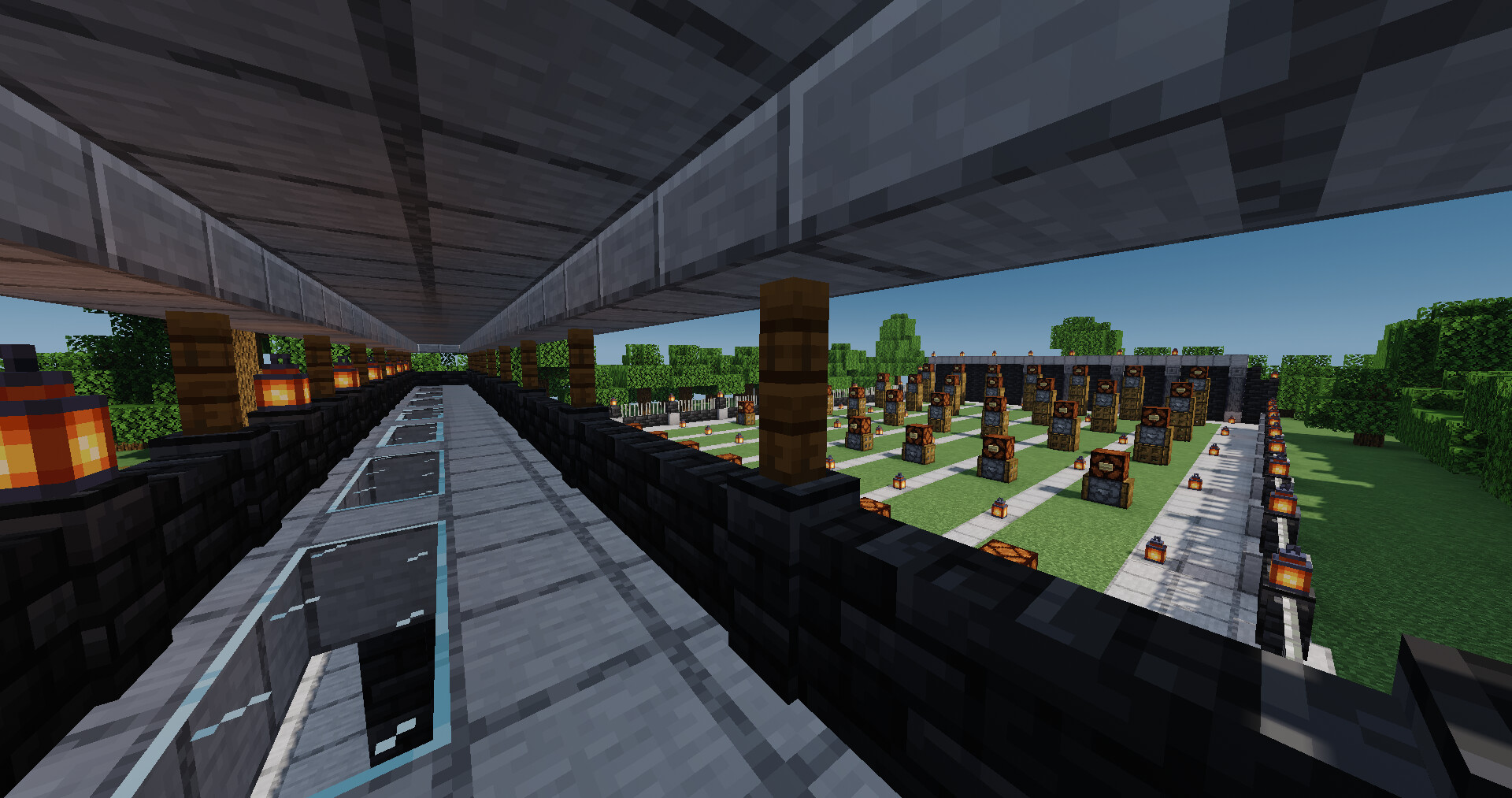 Redstone Shooting Range Minecraft Map
