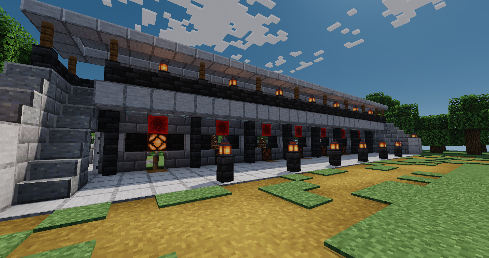 Redstone Shooting Range Minecraft Map