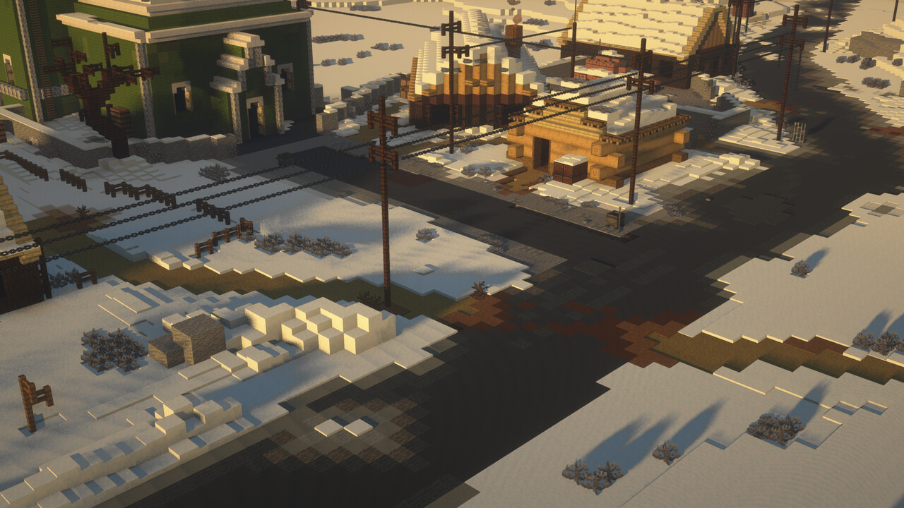 Kamenka | A small russian village. Minecraft Map