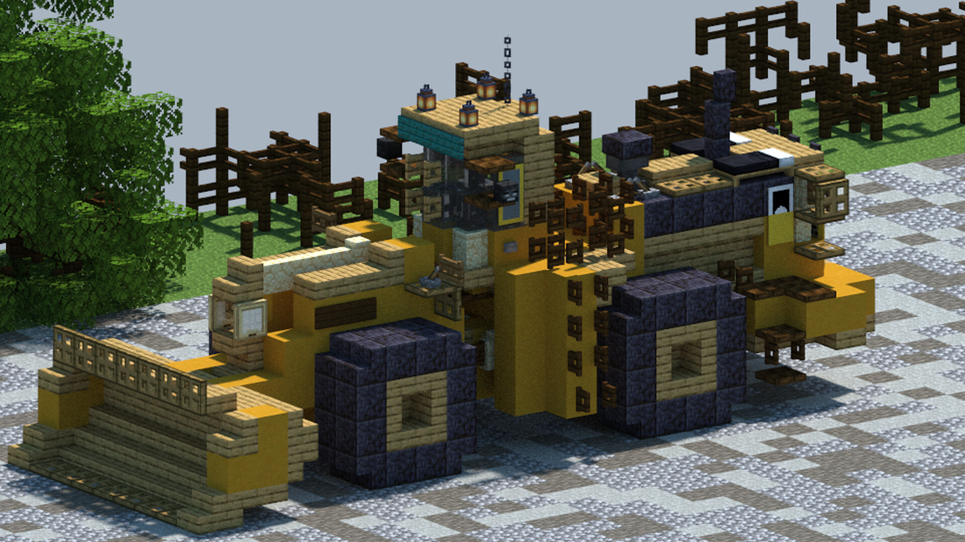 Cat 988B, Wheel Loader [With Download] Minecraft Map