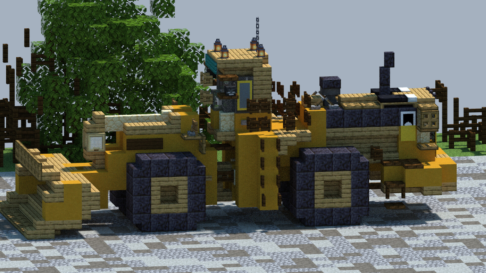 Cat 988B, Wheel Loader [With Download] Minecraft Map