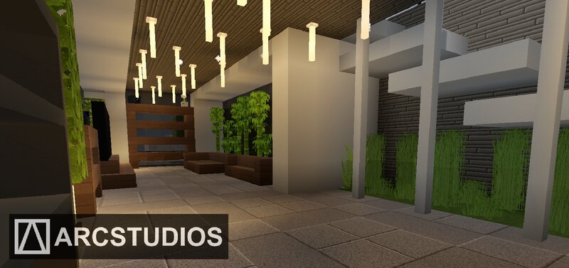 Modern Mansion 3 - Bayside House Minecraft Map