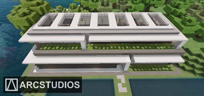 Modern Mansion 3 - Bayside House Minecraft Map