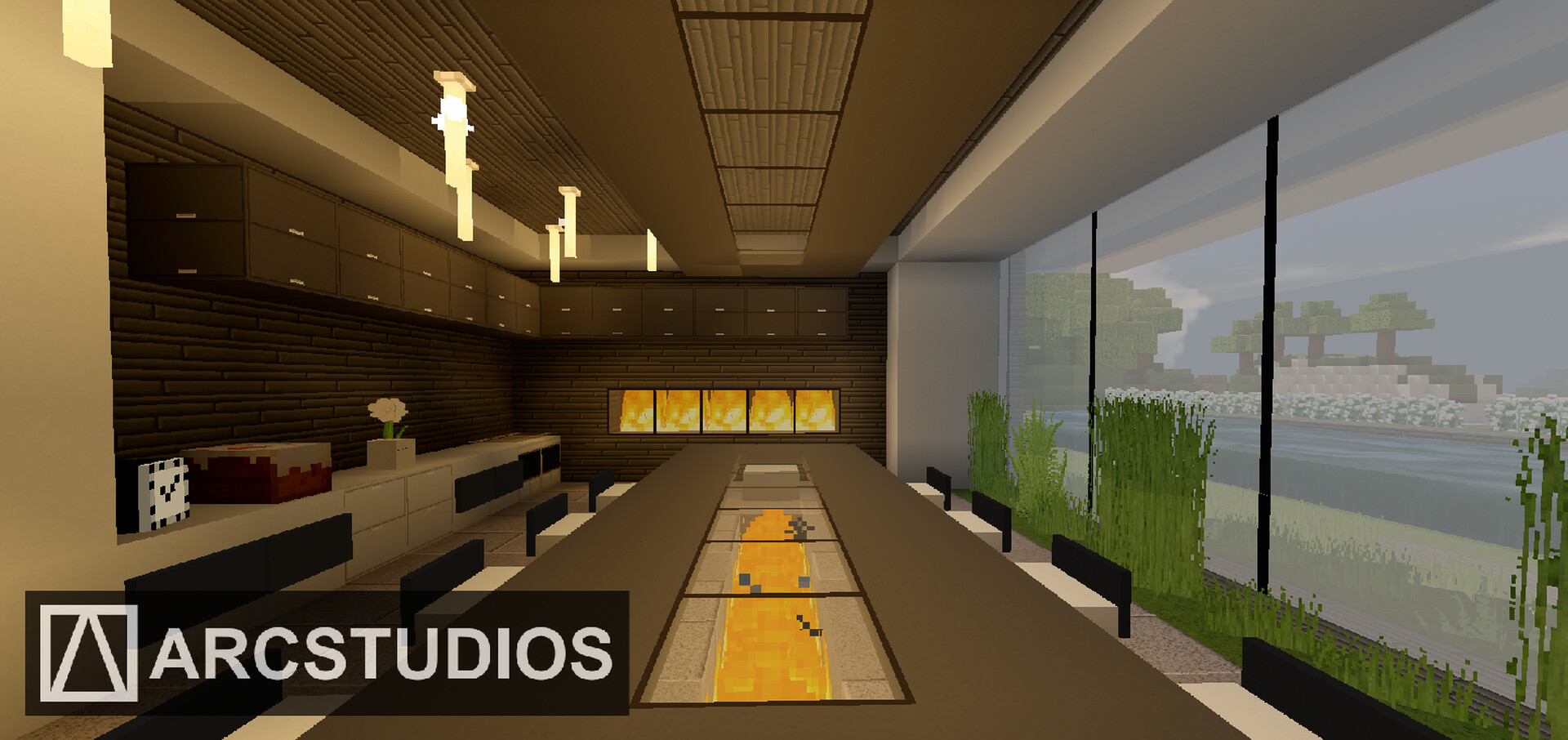 Modern Mansion 3 - Bayside House Minecraft Map