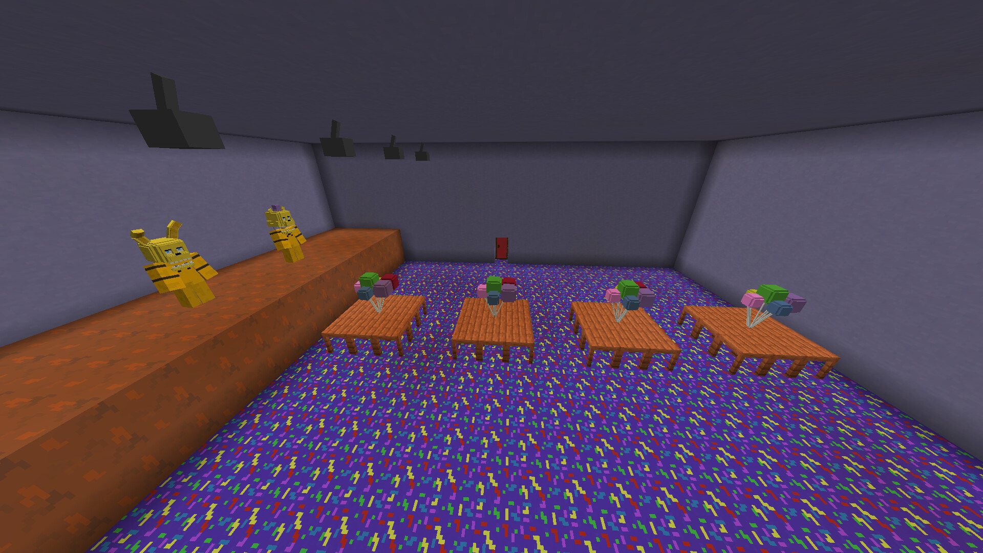 FNAF 4 Map and Resource Pack Minecraft Map