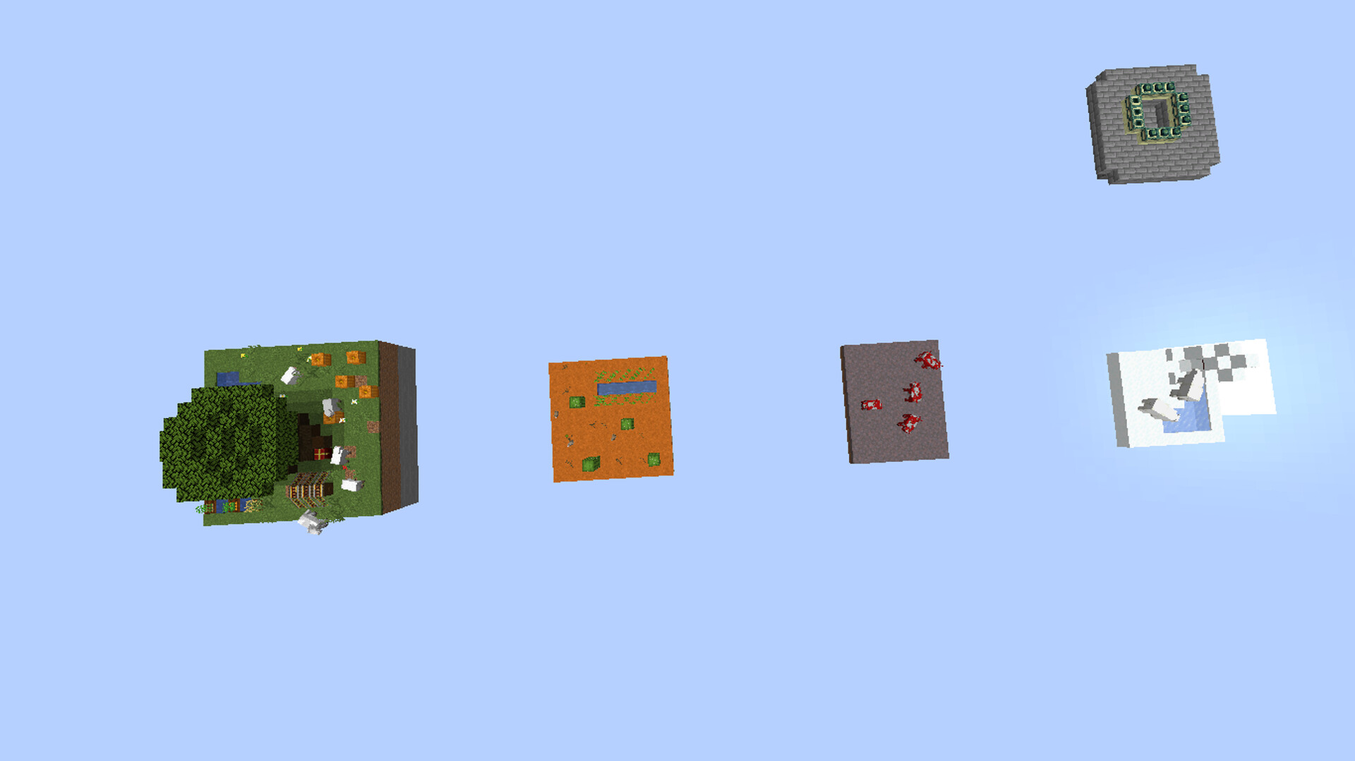 Skyblock 5 ilhas 1.16.5 Minecraft Map