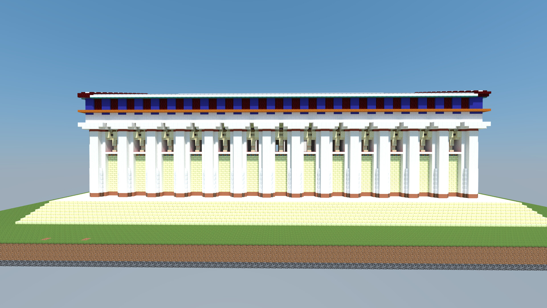 Temple of Olympian Zeus at Agregento 16.5 Minecraft Map