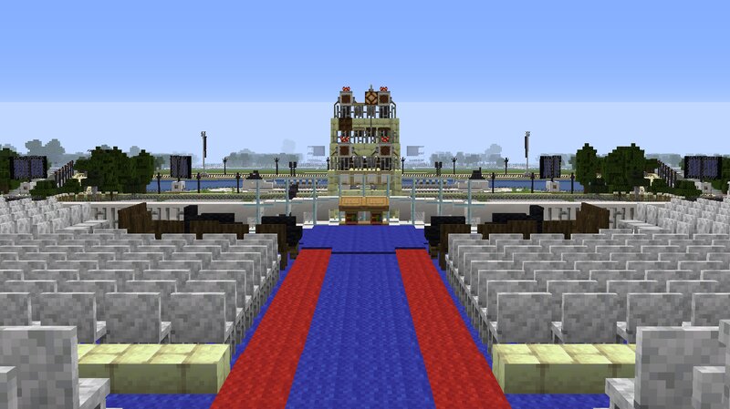 U.S. Capitol Building - Presidential Inauguration Minecraft Map