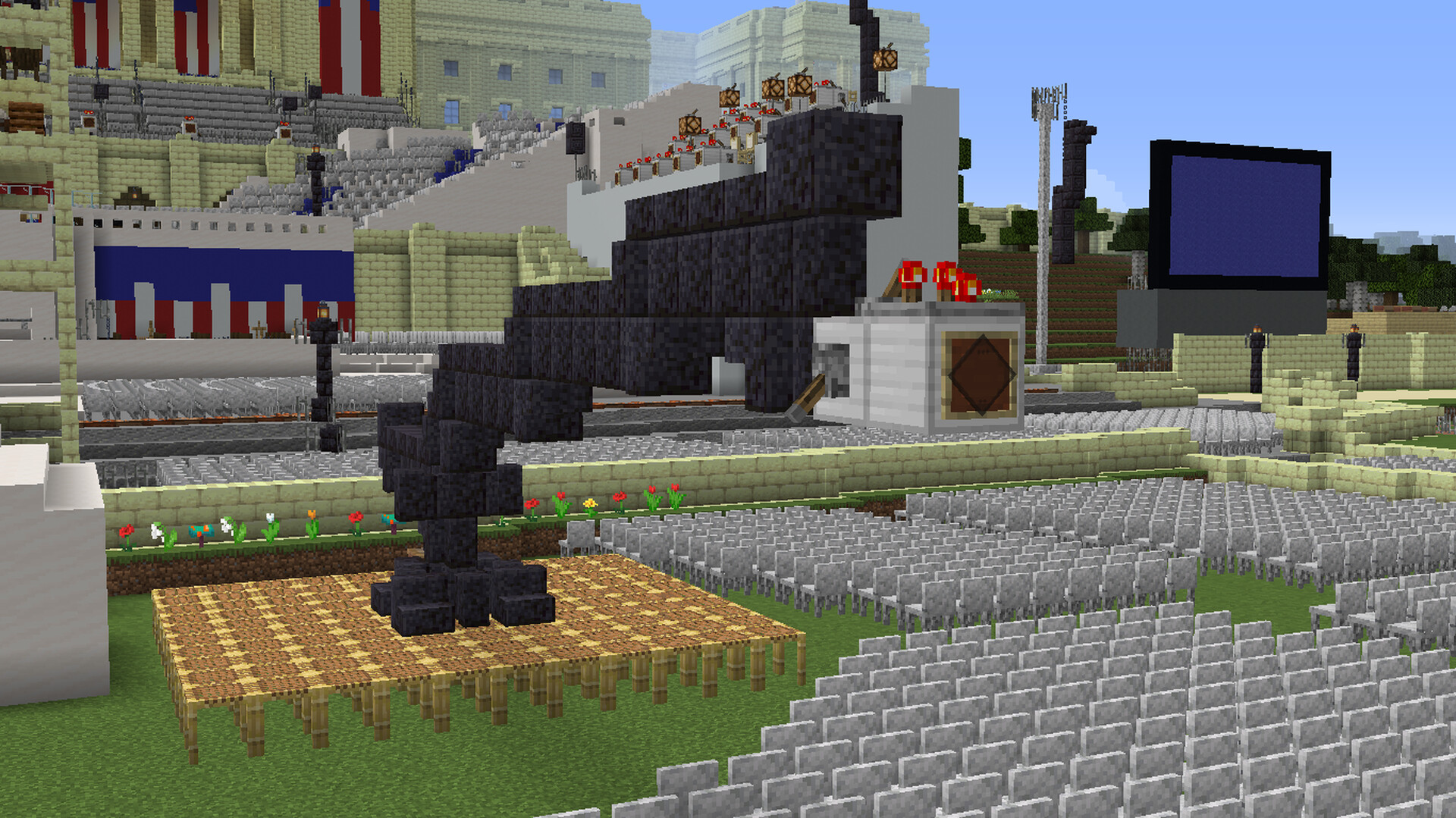U.S. Capitol Building - Presidential Inauguration Minecraft Map