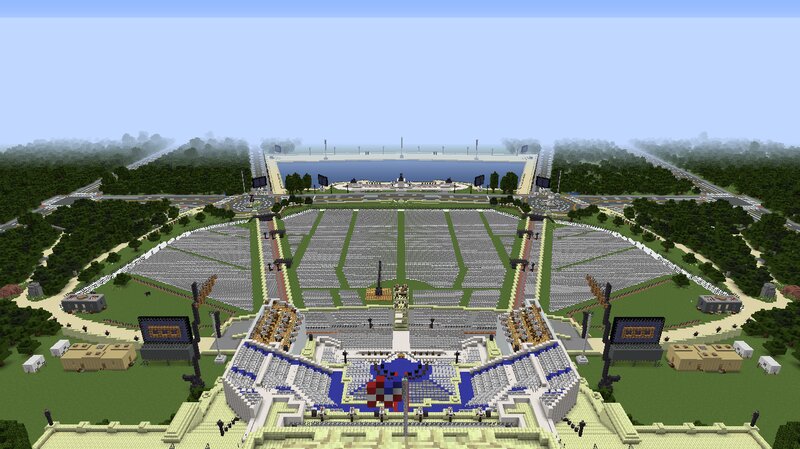 U.S. Capitol Building - Presidential Inauguration Minecraft Map