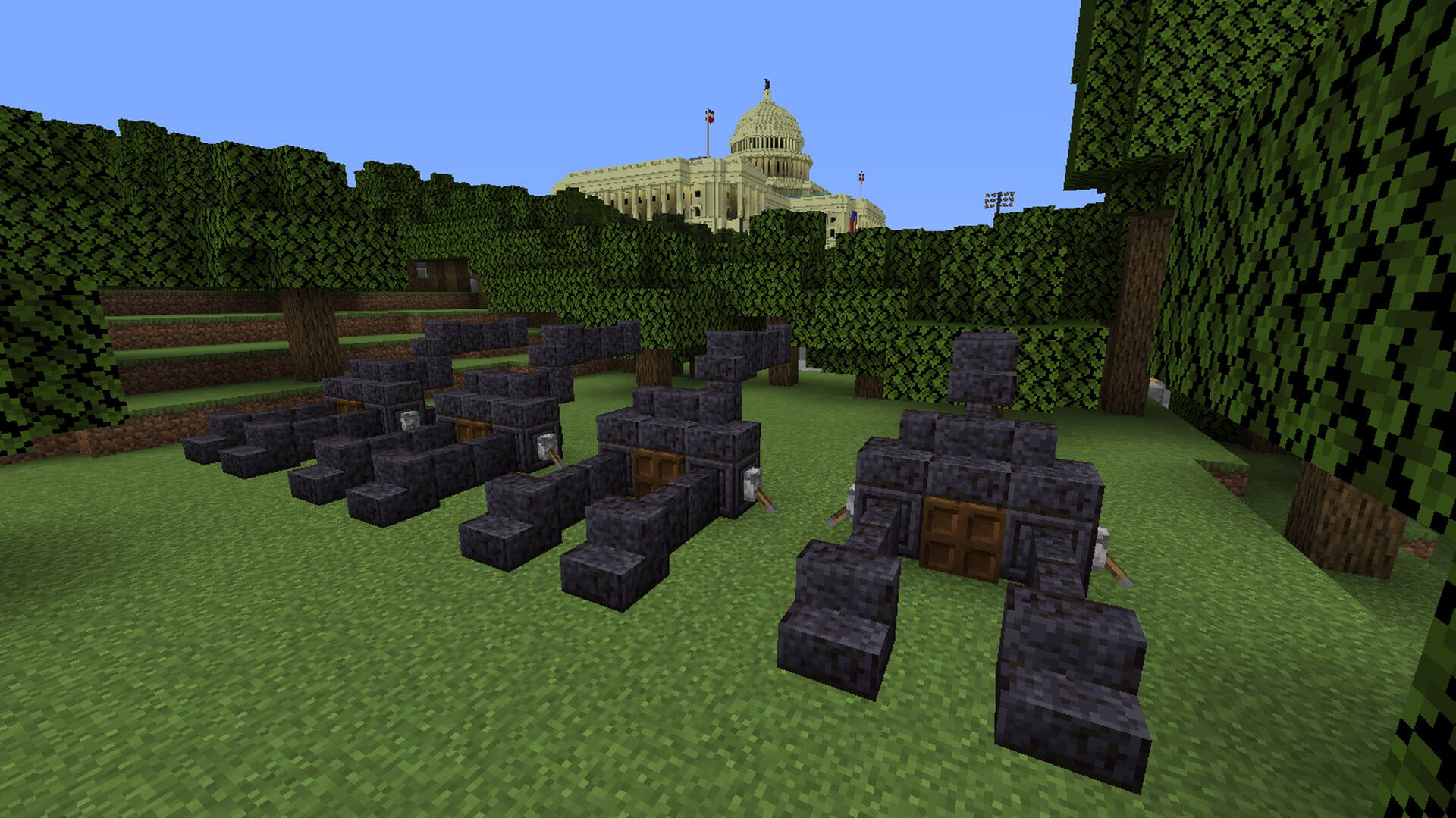 U.S. Capitol Building - Presidential Inauguration Minecraft Map