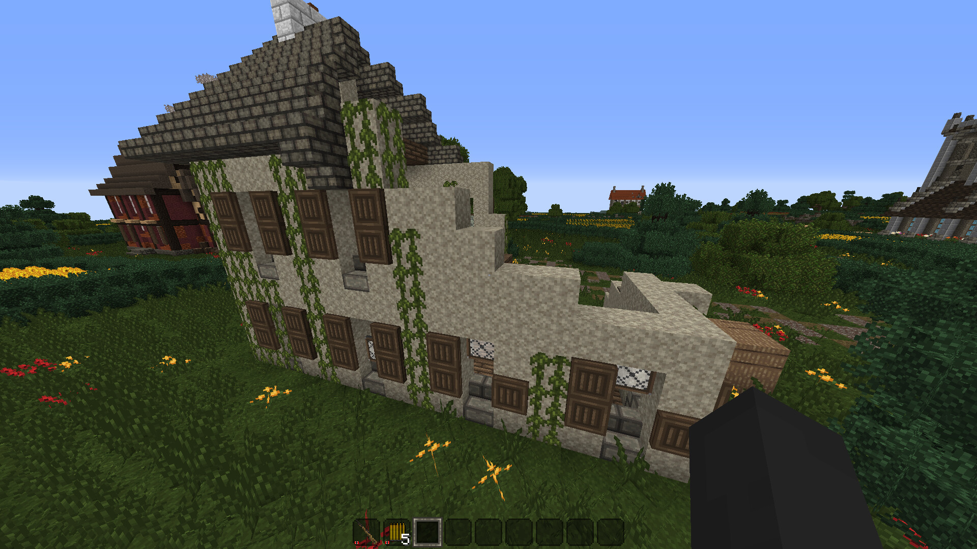 ww2 French house Minecraft Map