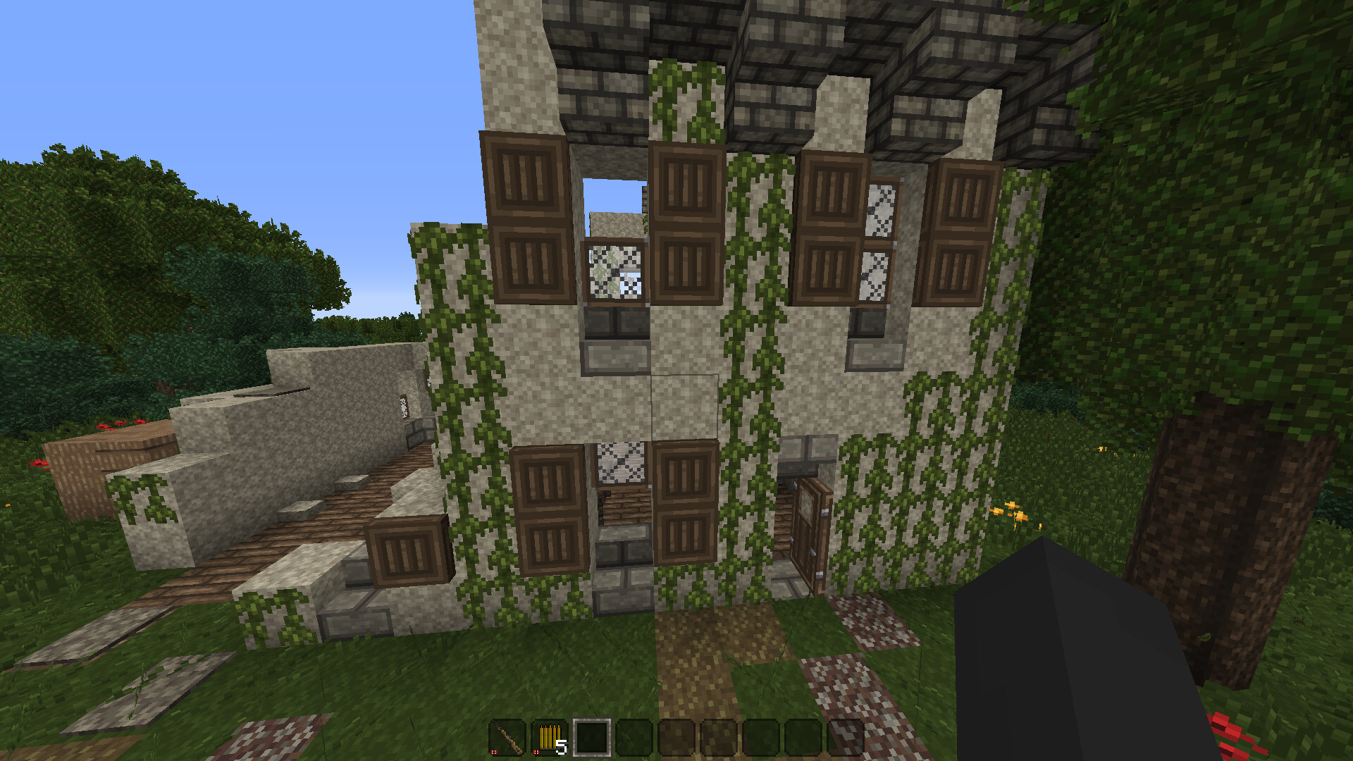 ww2 French house Minecraft Map