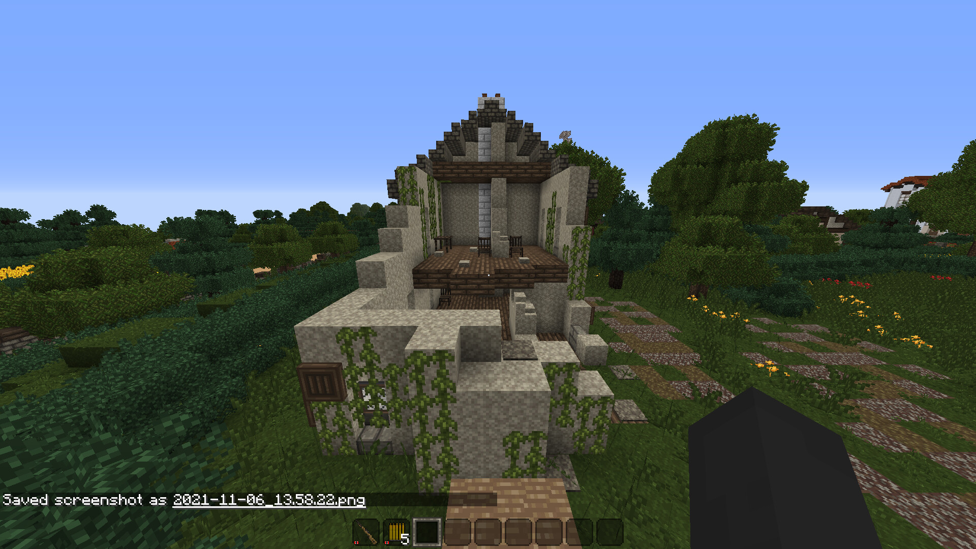 ww2 French house Minecraft Map