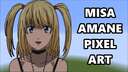 Anime Builds - MISA AMANE Pixel Art Timelapse [DEATH NOTE] (REQUESTED ...