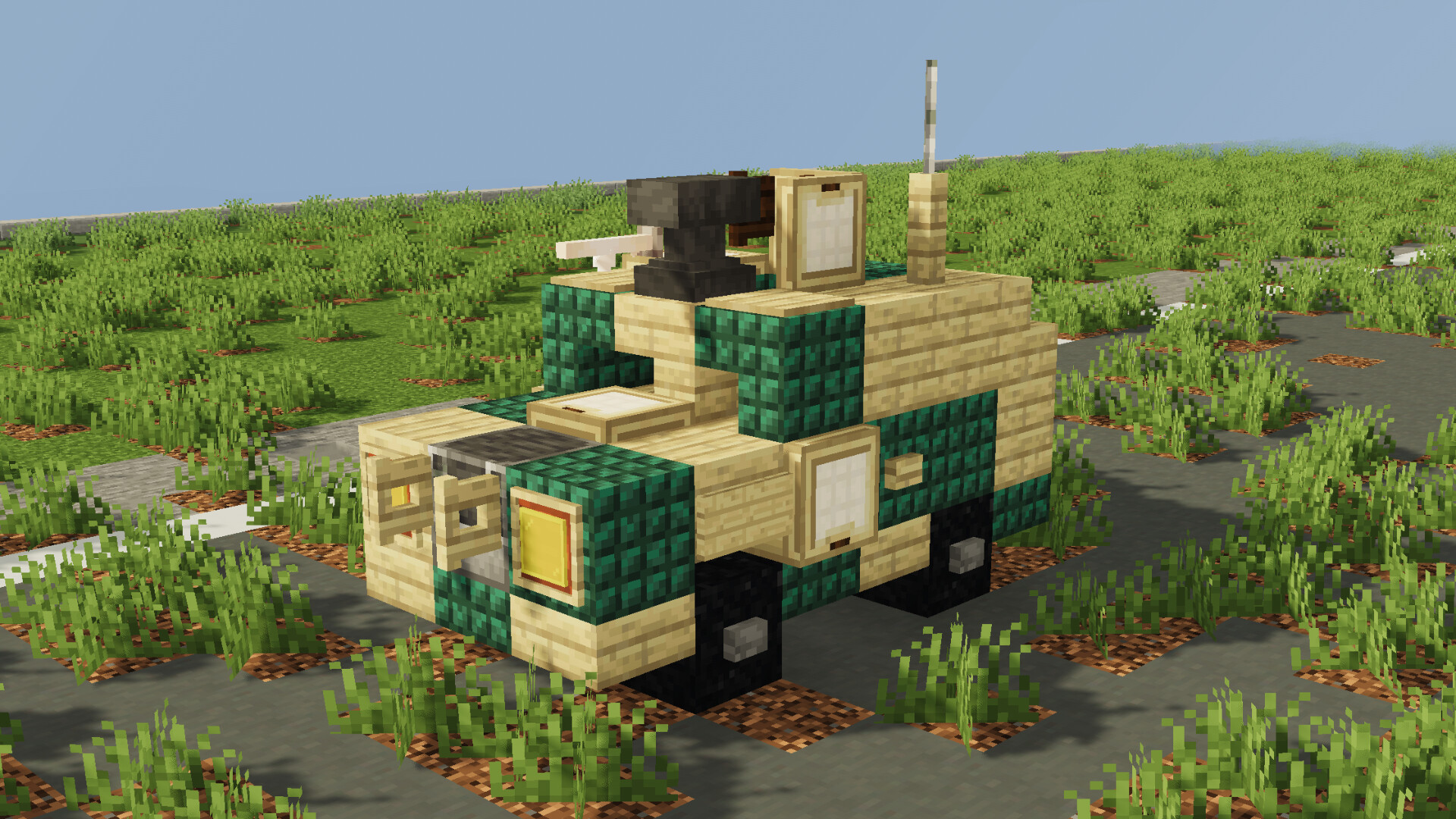 Russian GAZ Tigr Minecraft Map