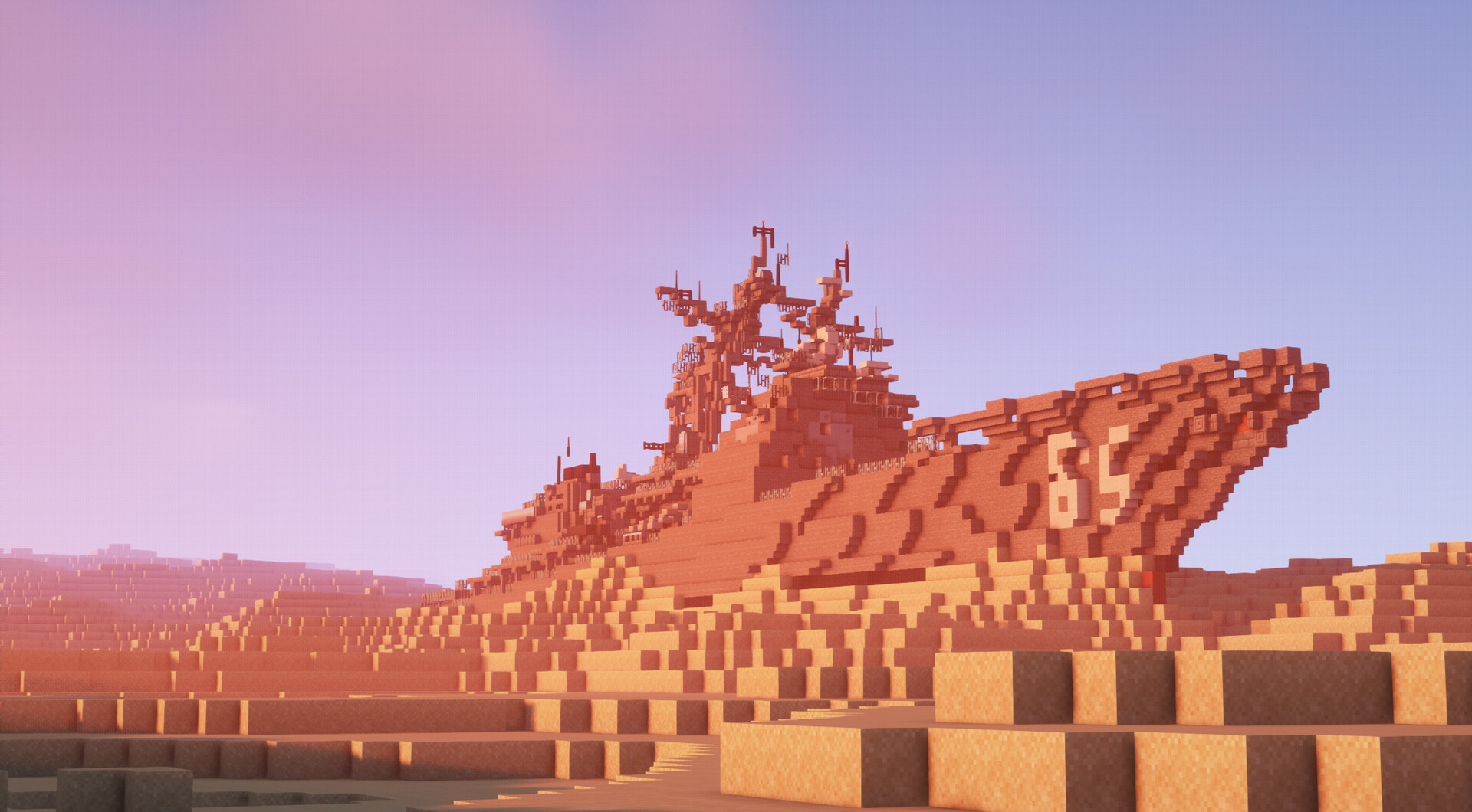 Desert(ed) Cruiser Minecraft Map