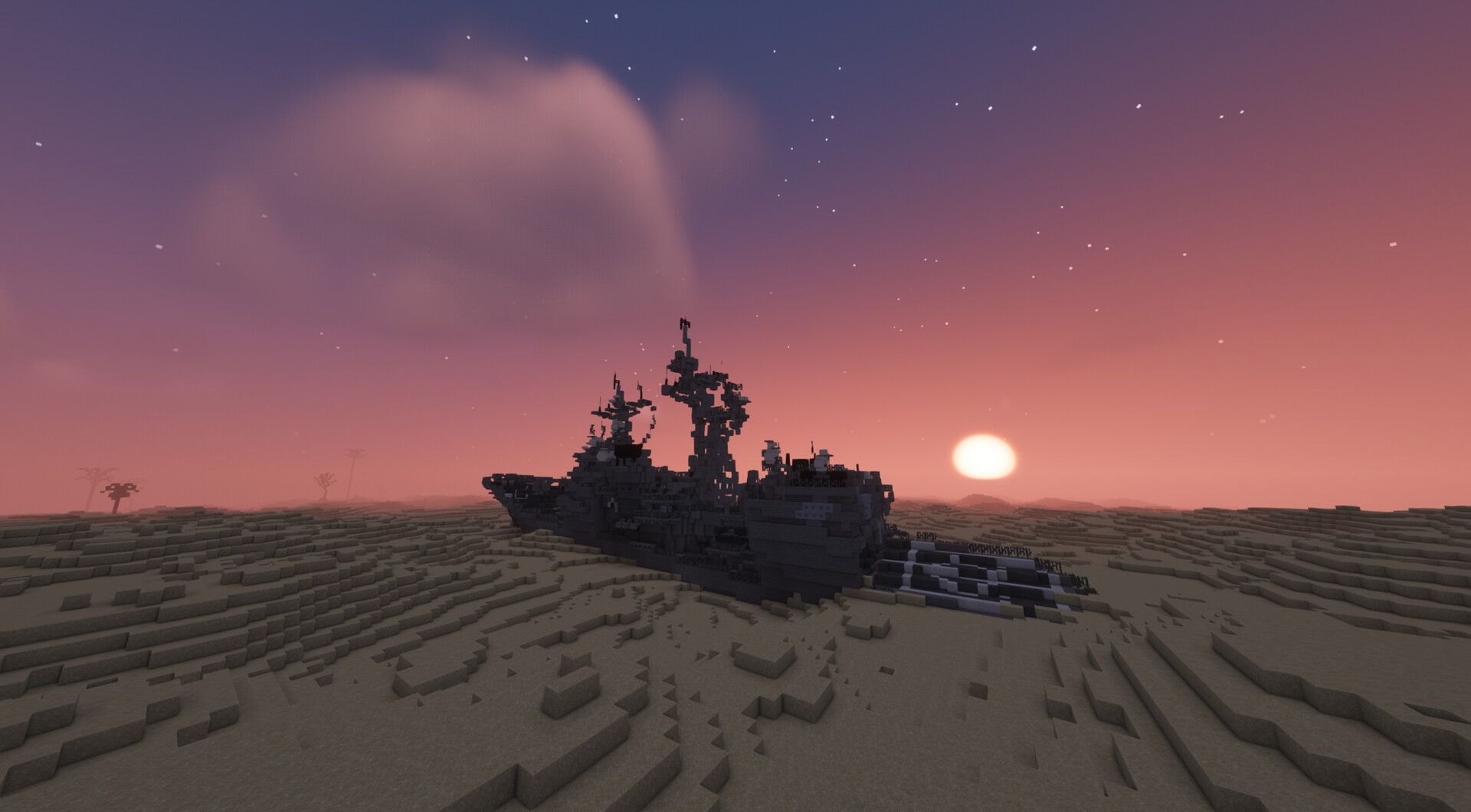 Desert(ed) Cruiser Minecraft Map