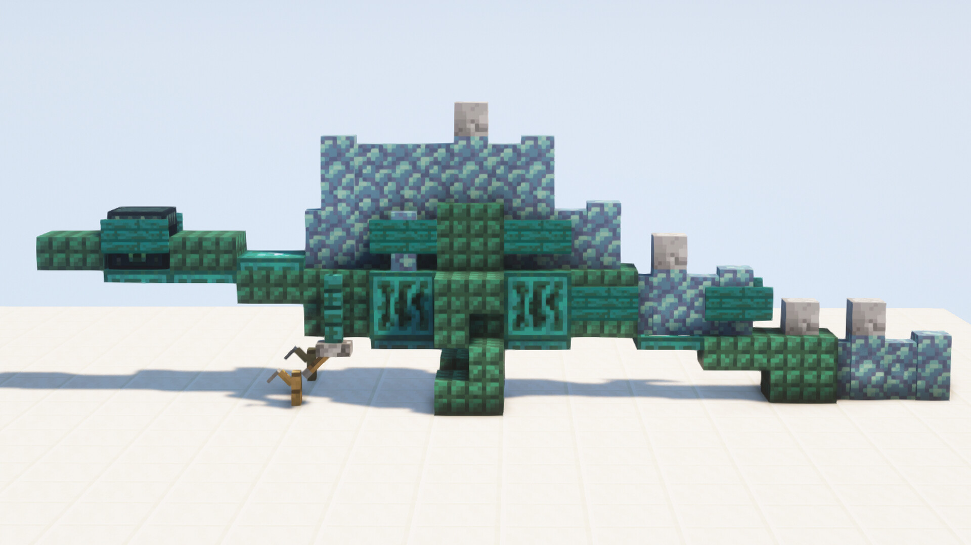 Spinosaurus 1:1 scale Minecraft Map
