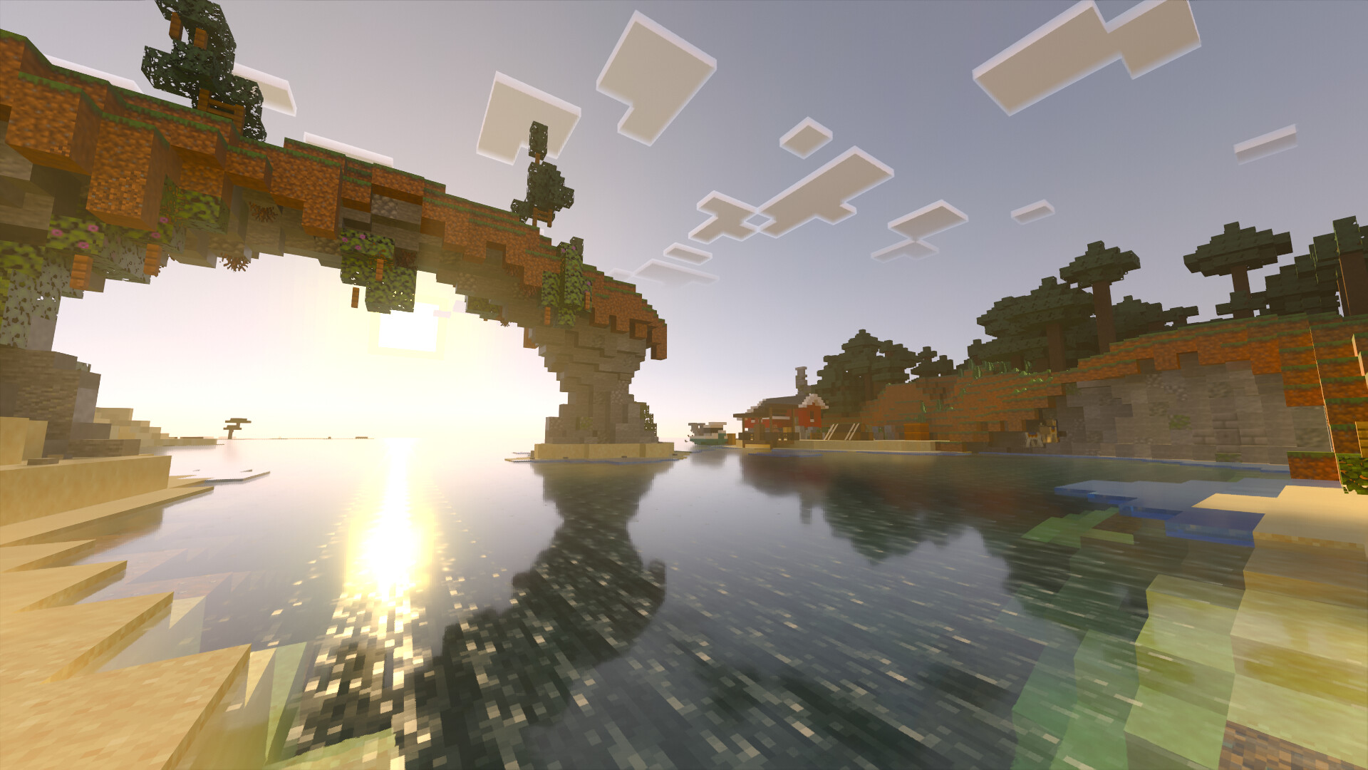 Starter Base: Fishing House Minecraft Map