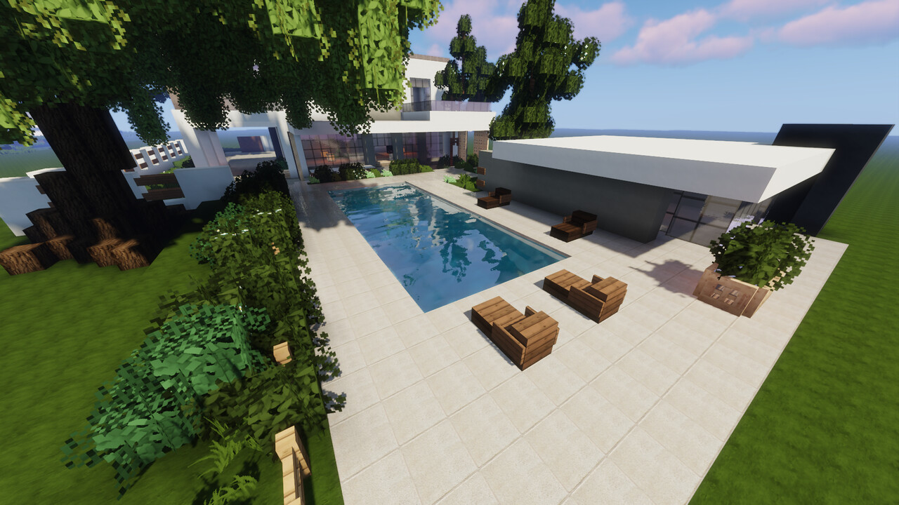 Living Haus - SUNSHINE 154 V7 Minecraft Map
