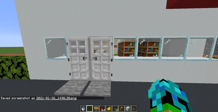 Shell Gas Station with Car Wash (working on progress) Minecraft Map