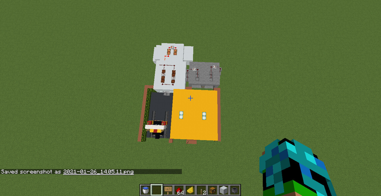 Shell Gas Station with Car Wash (working on progress) Minecraft Map