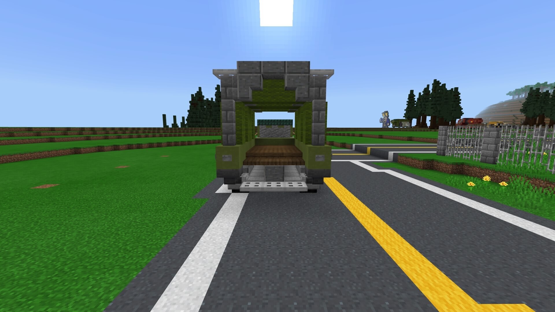 Fallout 3 US Army Truck Minecraft Map
