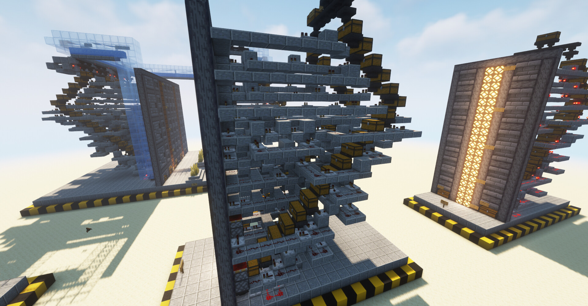 Chest Indicator Designs + Simple Sorting System (1.17.1) Minecraft Map