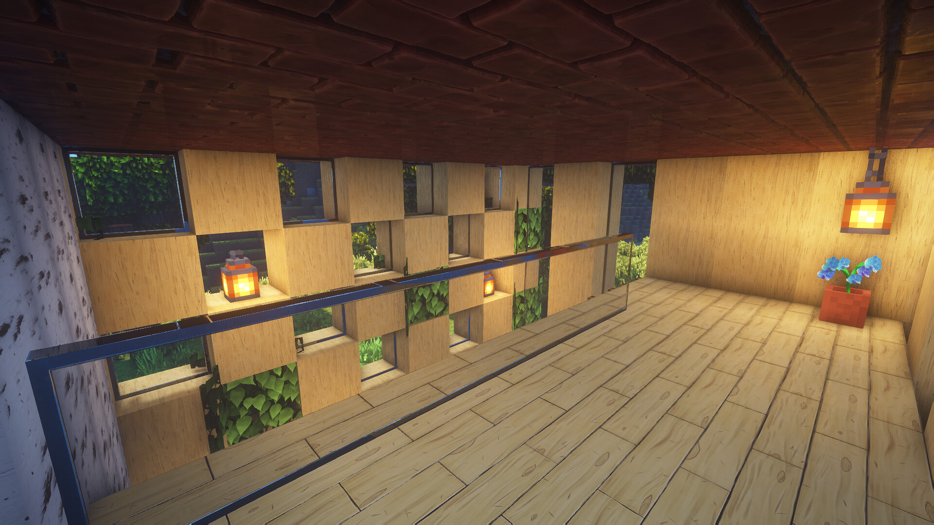 Birch Survival House Minecraft Map