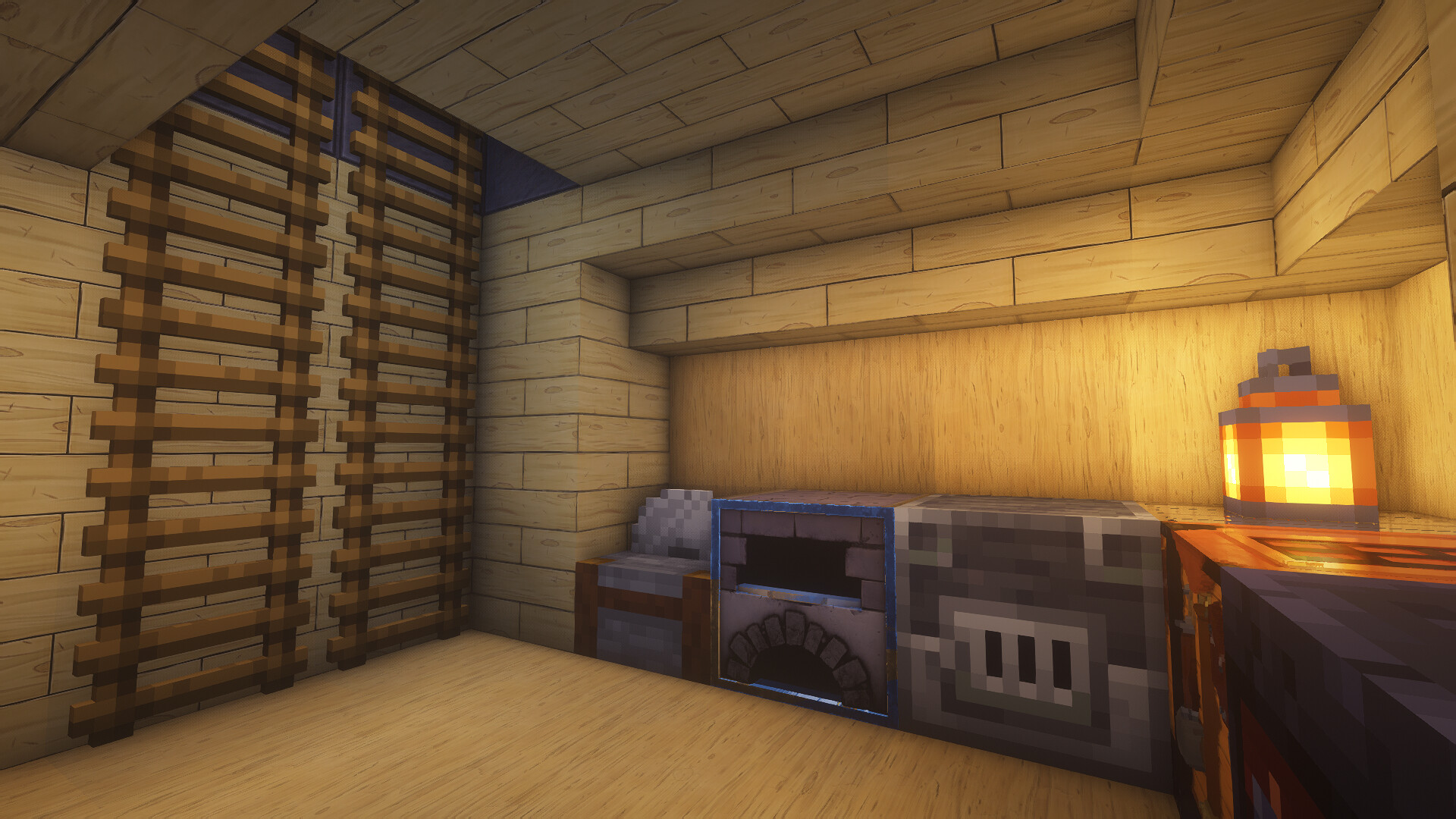 Birch Survival House Minecraft Map